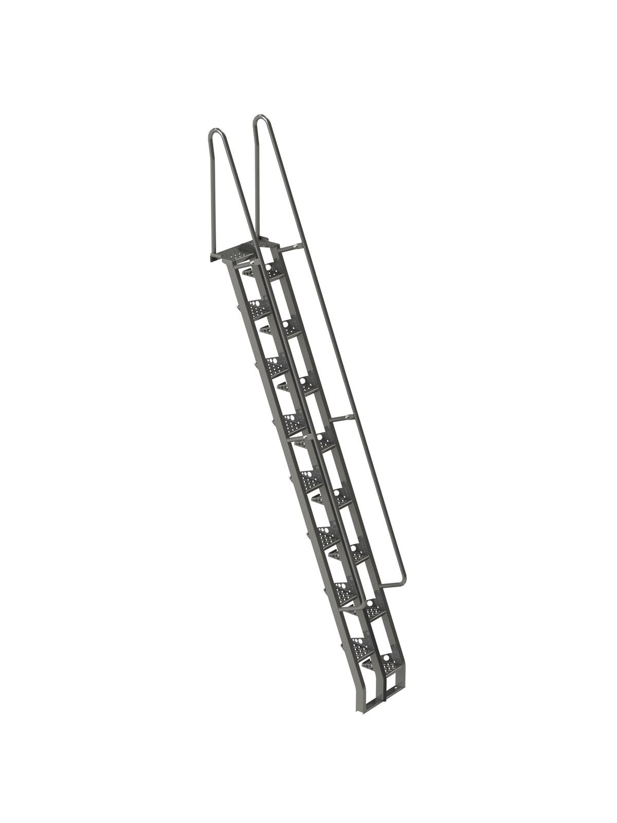 Stainless Steel Alternating Tread Stairs | Motion Savers Inc. | 877-832 ...